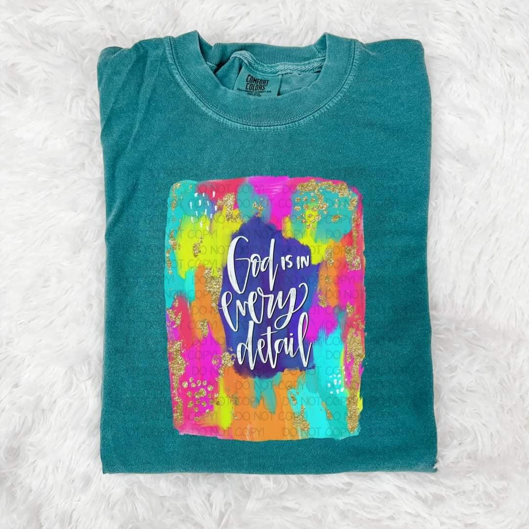 God Is In Every Detail DTF Transfer – K&M Designs