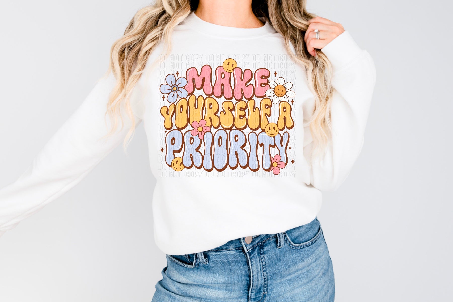 Make Yourself A Priority DTF Transfer – K&M Designs