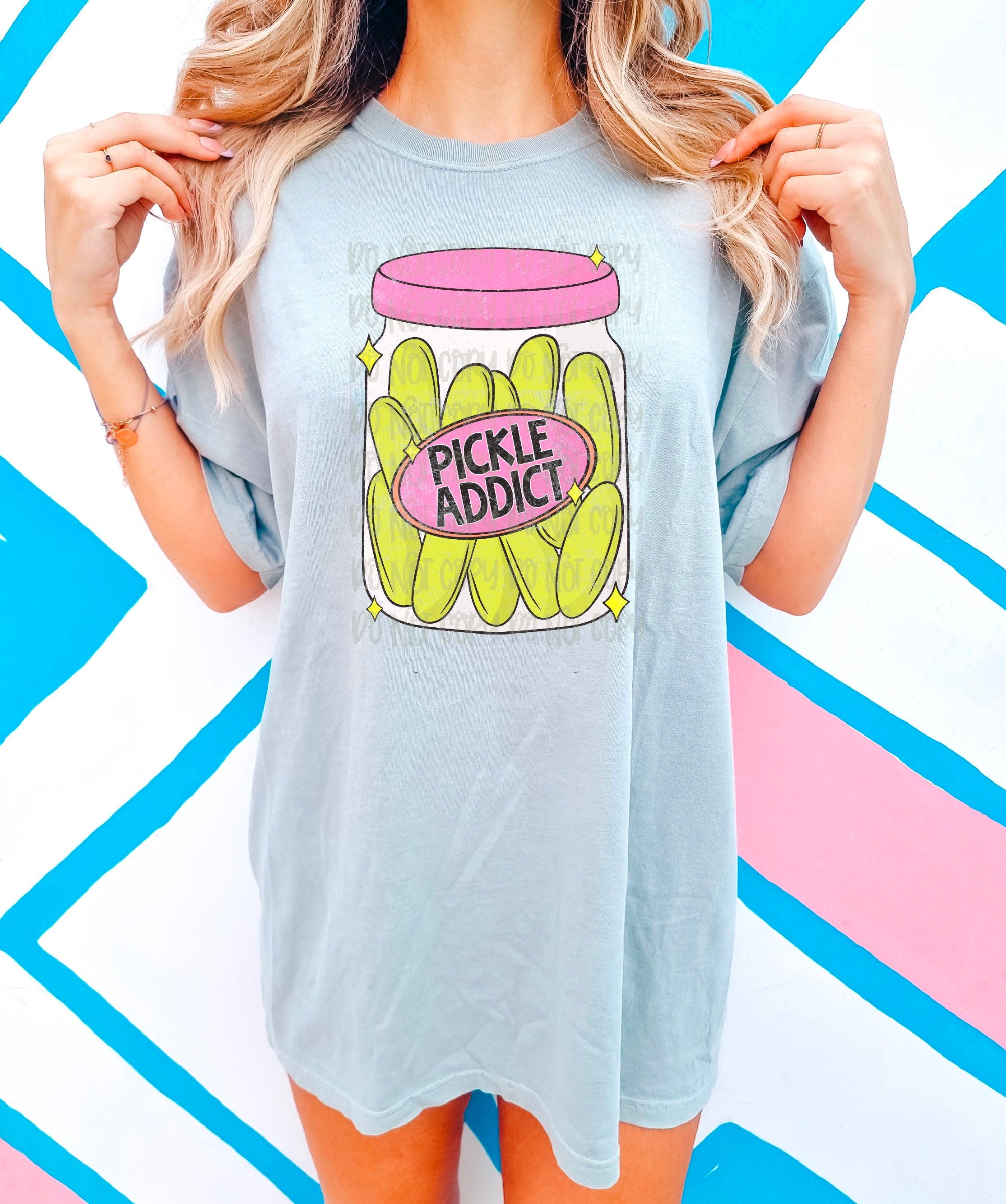 Pickle Addict DTF Transfer – K&M Designs