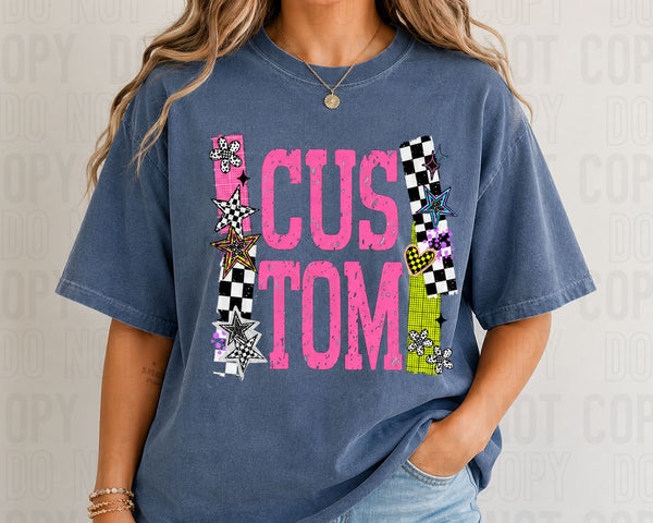 Seeing Stars Custom Mascot/Name DTF Transfer – K&M Designs