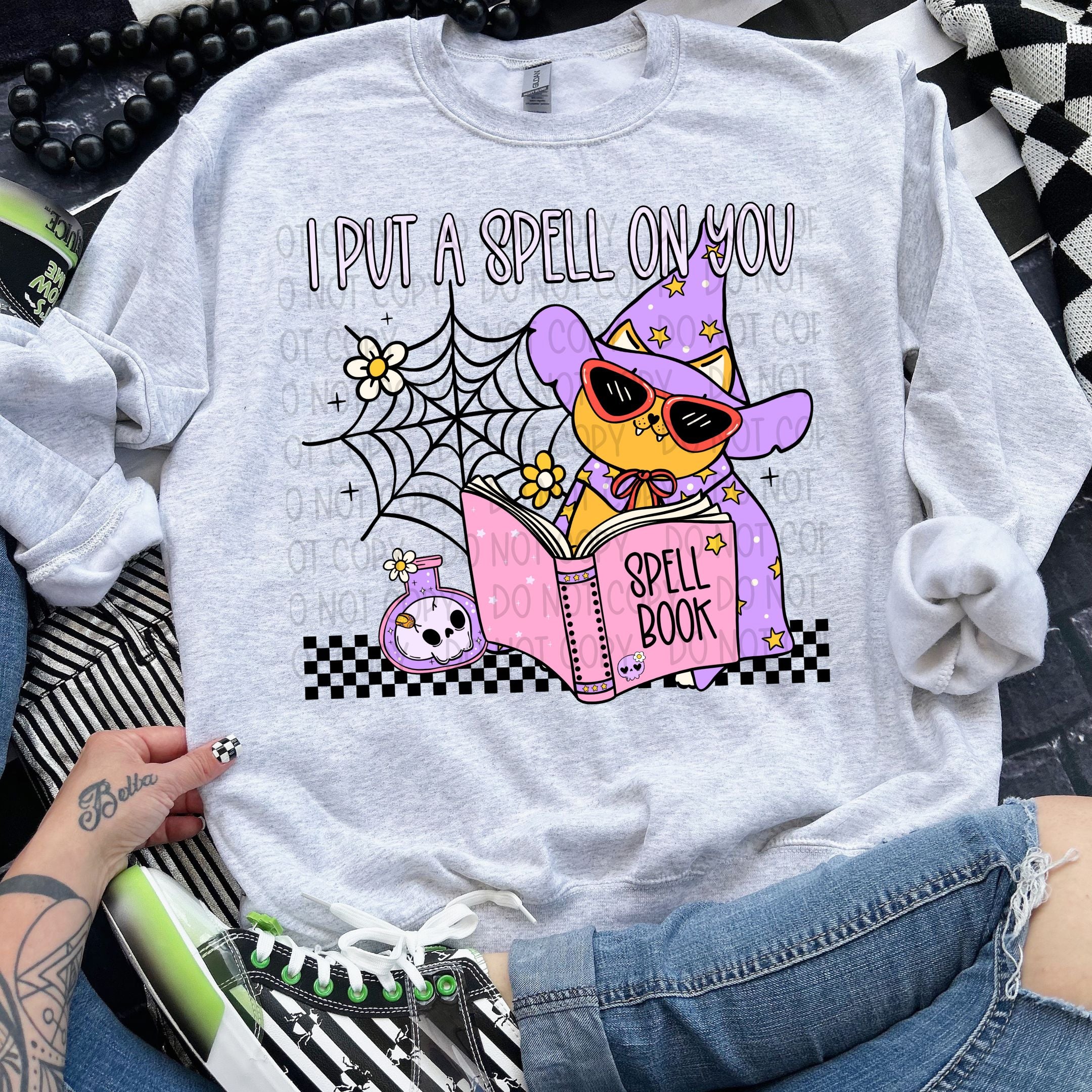 I Put A Spell On You DTF Transfer – K&M Designs