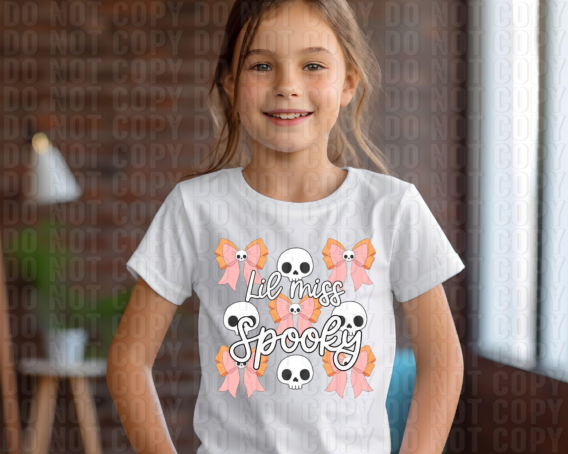 Lil Miss Spooky DTF Transfer – K&M Designs